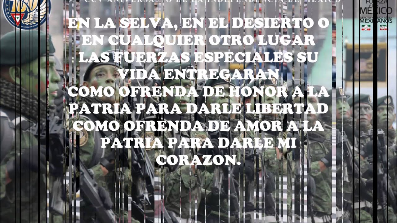 himno de los GAFE (Fuerzas Especiales de México) - YouTube
