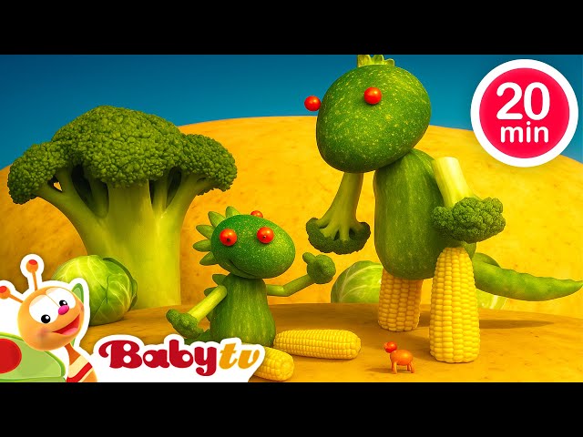 Dinosaur, Sheep, Lion & Elephant | Vegetables Transform into Animals 🥕🦁 ...