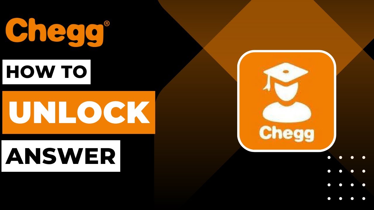 How To Unlock Chegg Answer ! - YouTube