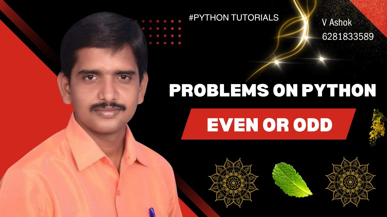 Python Program to Check Even or Odd | Beginner Friendly Tutorial - YouTube