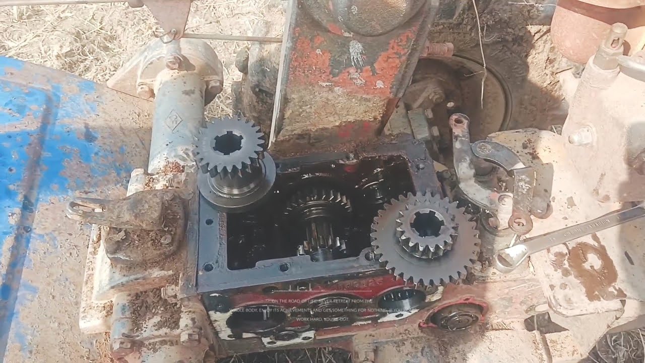 Greaves power tiller full gear ⚙️ box fitting - YouTube