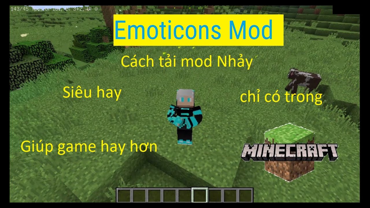 Cách tải Emoticons Mod (Mod hành động) trong MCPC 1.12.2. |Bí Ngô ...