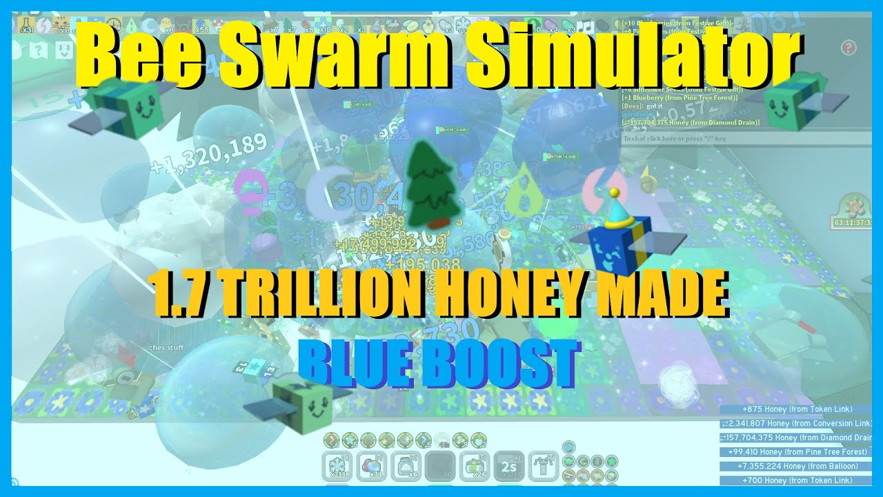 blue is good now lol - Bee Swarm Simulator - YouTube