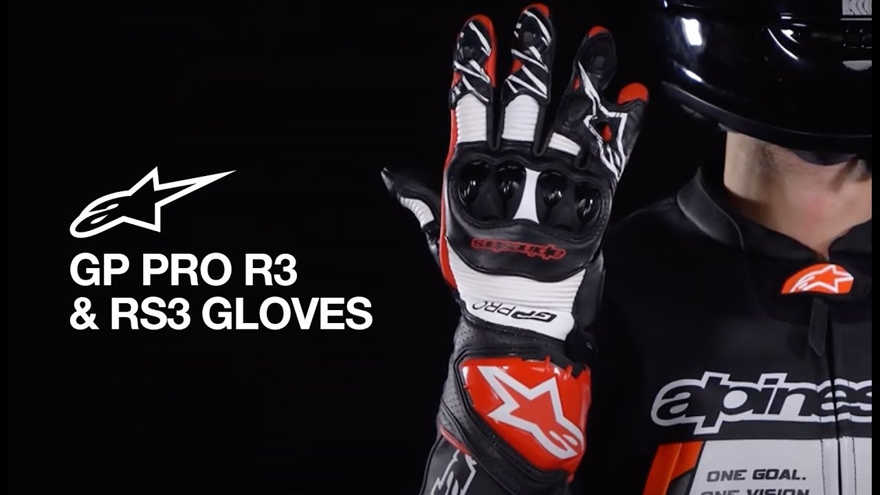 Luva Alpinestars GP Pro R3 & RS3 - YouTube