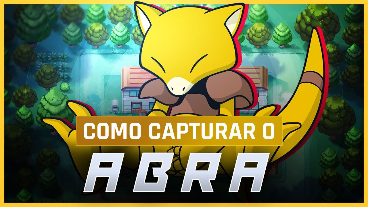 Como capturar o ABRA no #POKEMONFIRERED - YouTube