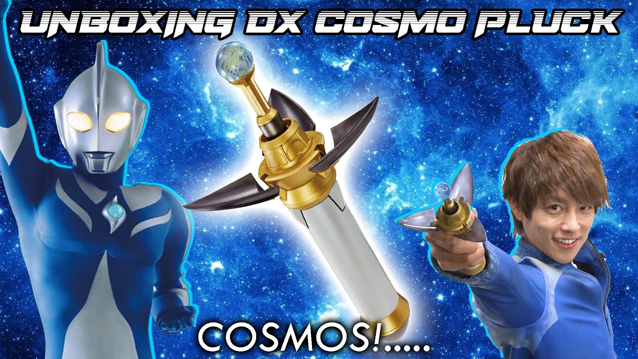 BERUBAH JADI ULTRAMAN COSMOS!! UNBOXING & REVIEW DX COSMO PLUCK [DX ...