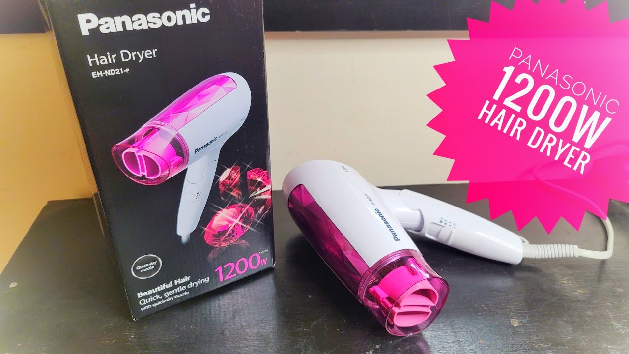 Panasonic Hair Dryer 1200w (EH ND21) Unboxing - YouTube