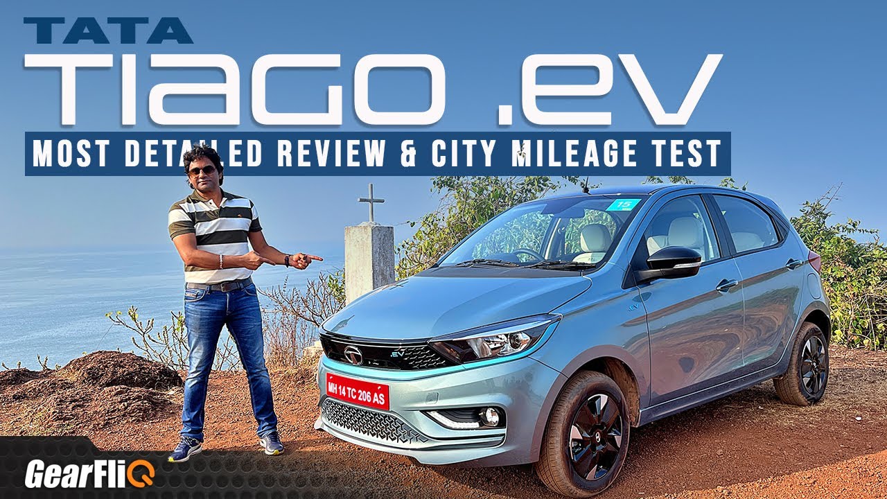 Tata Tiago EV - Real Life Range Test & Most Detailed Review | GearFliQ ...