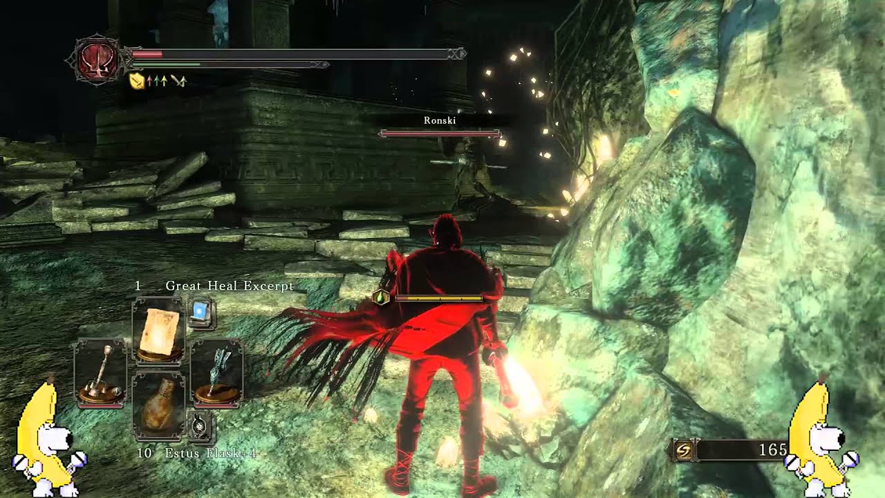 SANCTUM SOLDIER SAVES THE DAY - DARK SOULS 2 - YouTube
