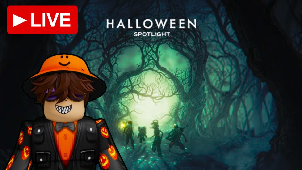 Roblox New Halloween Spotlight Event | 🔴LIVE - YouTube