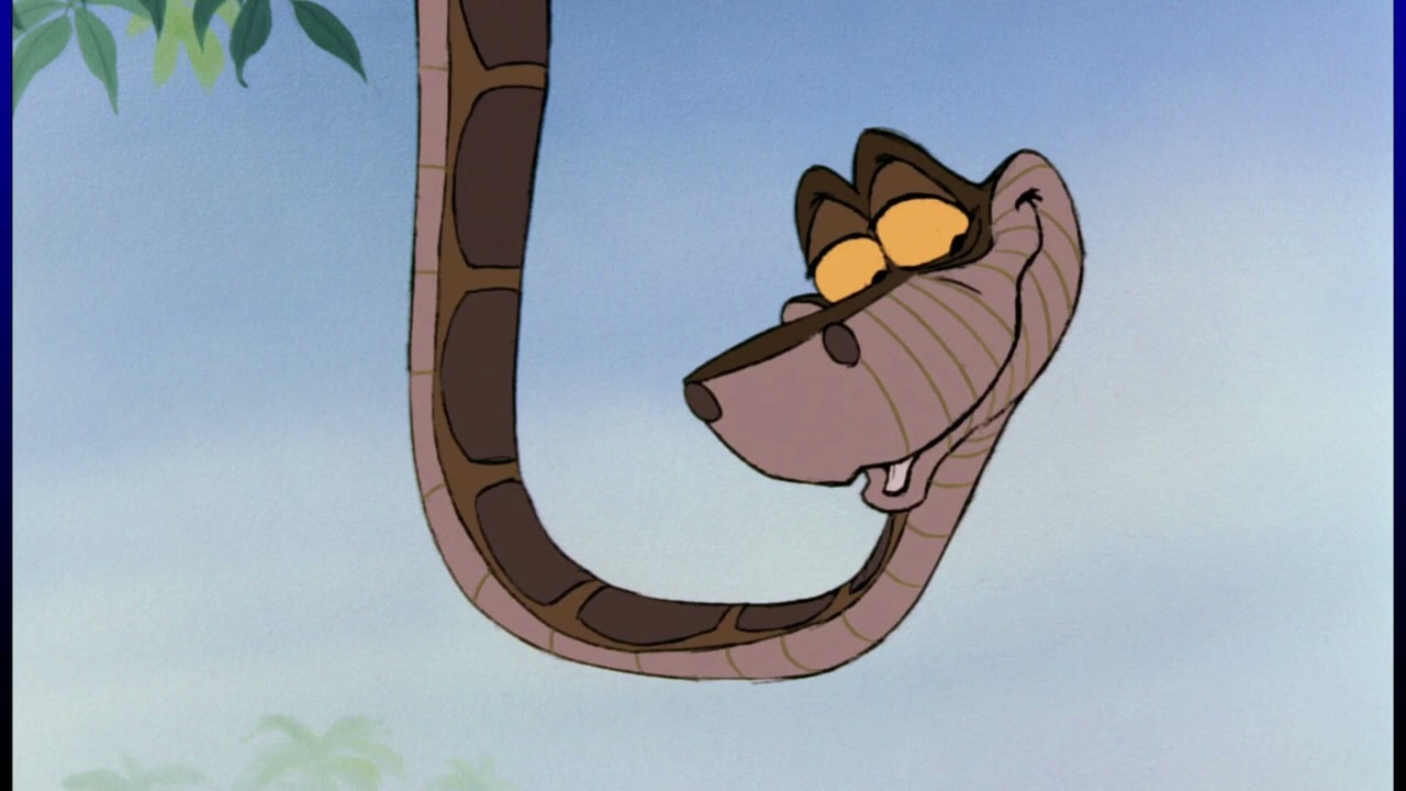 Quoting All of Kaa's Speaking Lines in "The Jungle Book (1967)" - YouTube