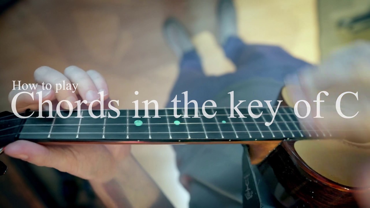 Tutorial: Chords in the key of C - YouTube