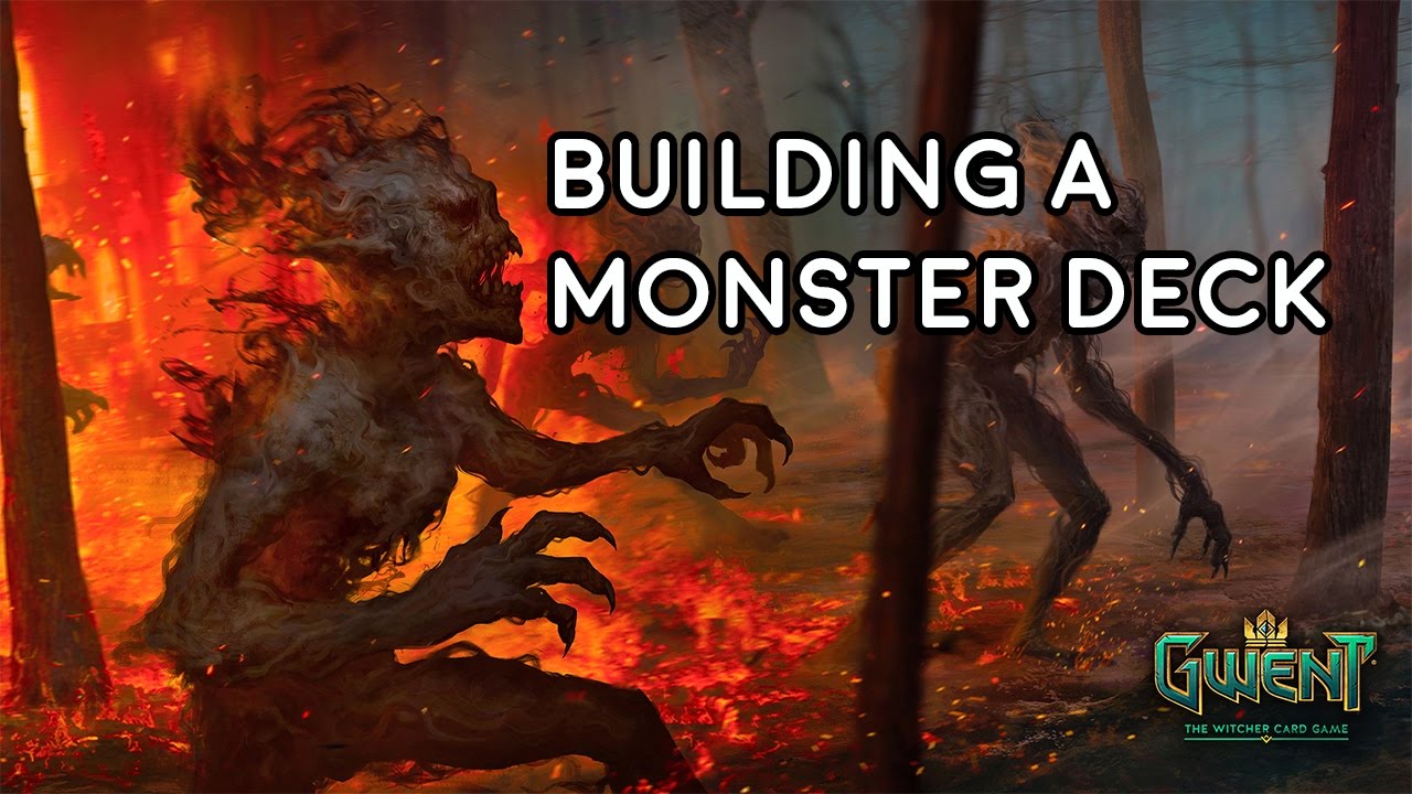 Gwent: The Witcher Card Game - Building a Monster Deck - YouTube