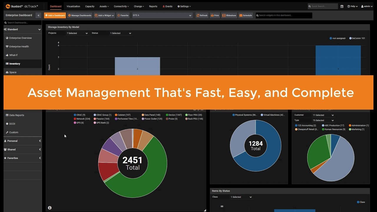 dcTrack 7.0 Asset Management - YouTube