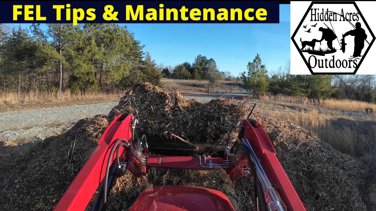 Front End Loader Use & Maintenance Tips - YouTube