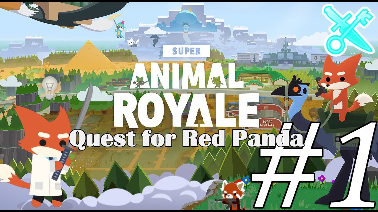 Red Panda Day | Quest for Red Panda Super Animal Royale Part 1 - YouTube