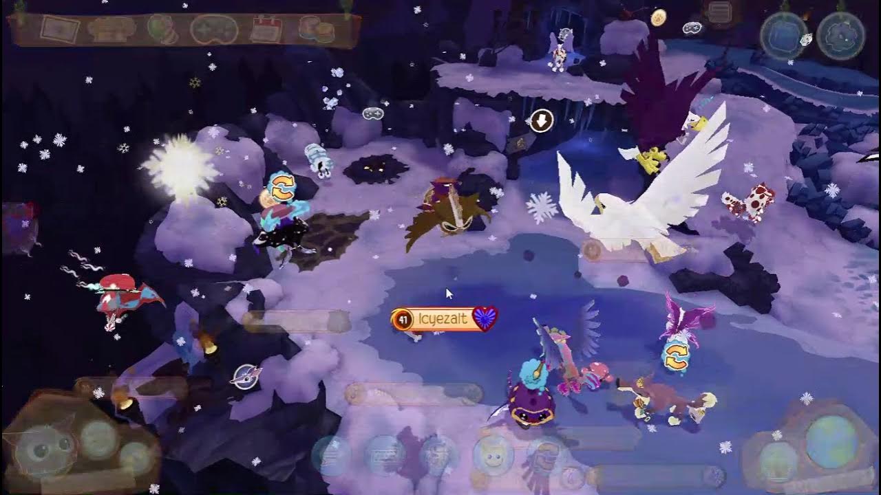 Giant SNOWSTORM Golden Snowflake | What it Looks and Sounds Like - YouTube