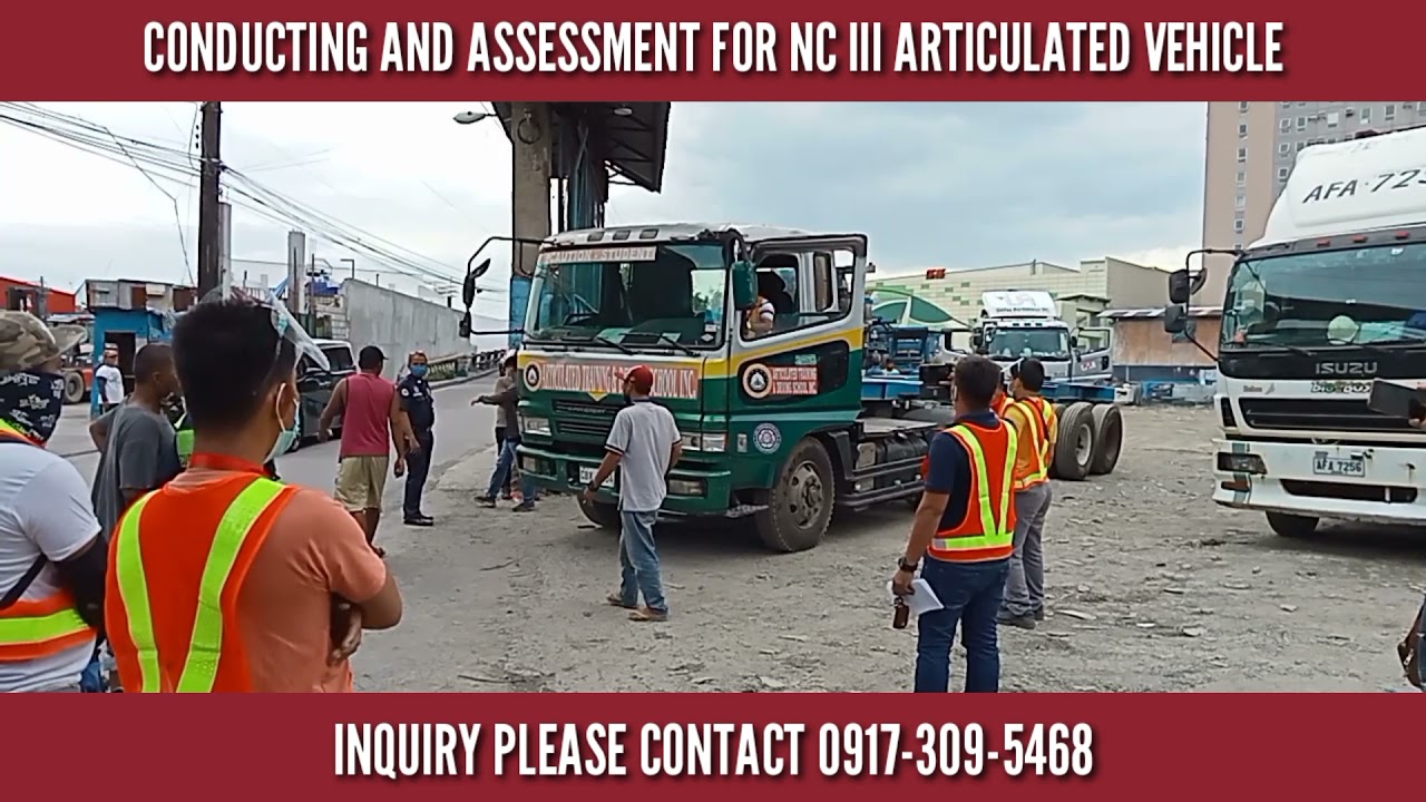 ARTICULATED VEHICLE NC III ASSESSMENT #tesda #addcode #driverslicense ...