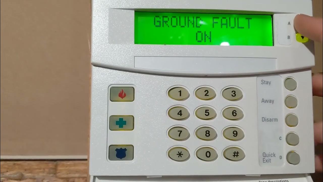 Concord 4 Disable Aux Power Alarm - YouTube