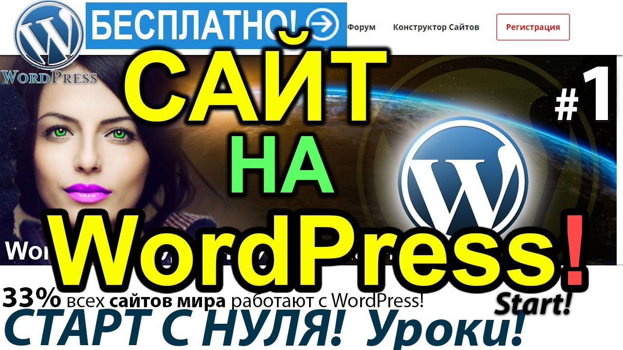 Как создать сайт на Wordpress с НУЛЯ за 45 минут Магазин на вордпресс