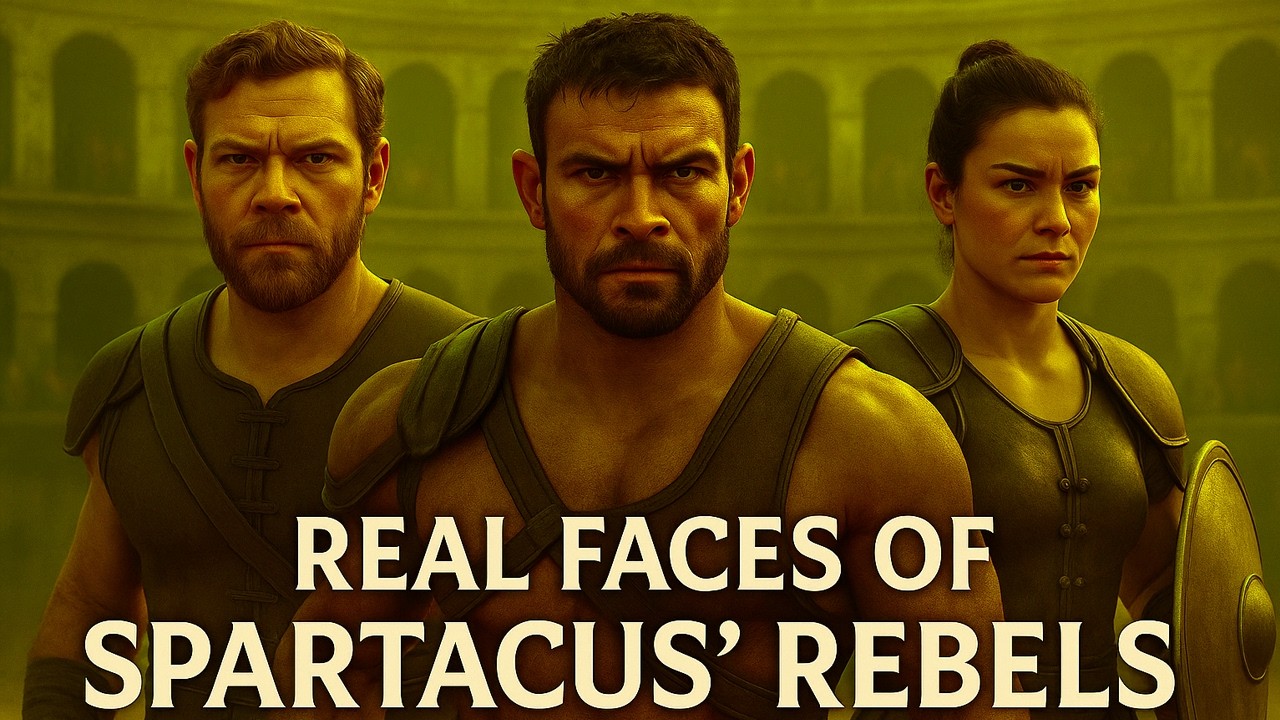 Spartacus’ Army - Real Faces of Gladiator Rebels - YouTube