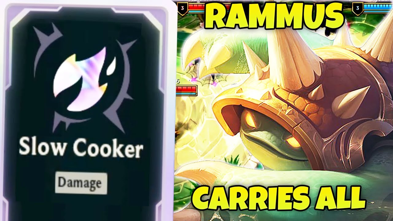 RAMMUS Is STILL STRONG (Slow Cooker) in 2v2v2v2 Arenas LoL - League of ...