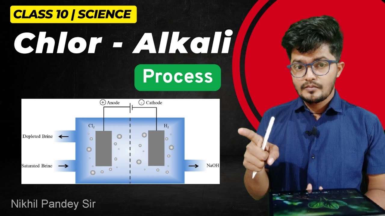 Chlor Alkali Process Class 10 Science | Nikhil Sir | Chem Addict - YouTube