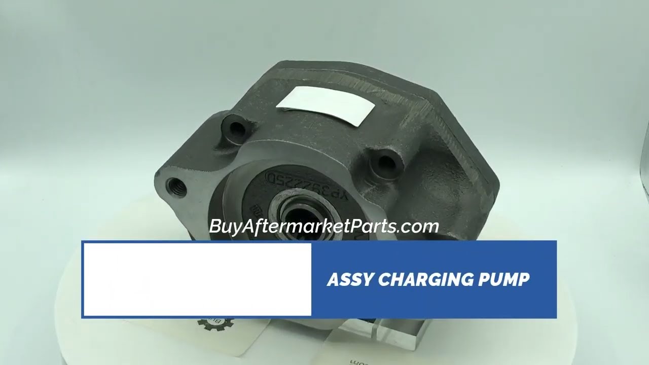 ASSY CHARGING PUMP - YouTube