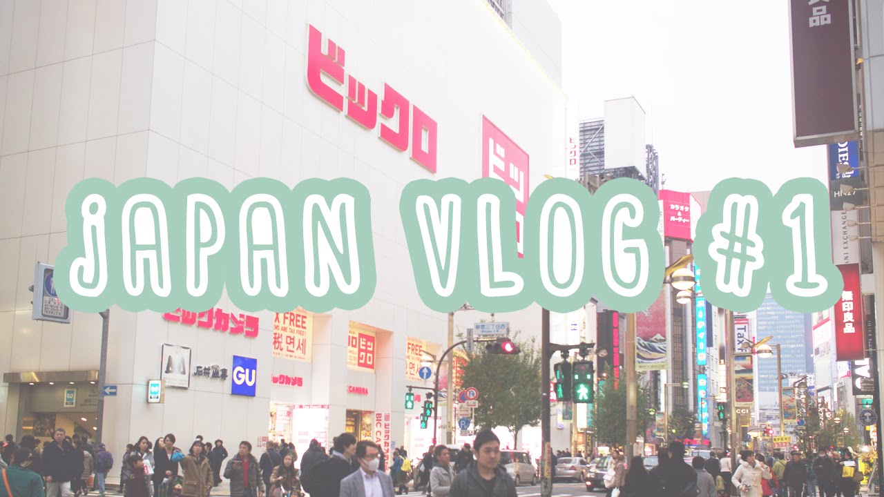 Japan Vlog #1: Arriving in Japan! - YouTube