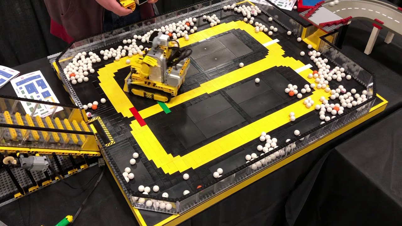 TNVLC Ball Dozer Lego Great Ball Contraption (GBC) - YouTube
