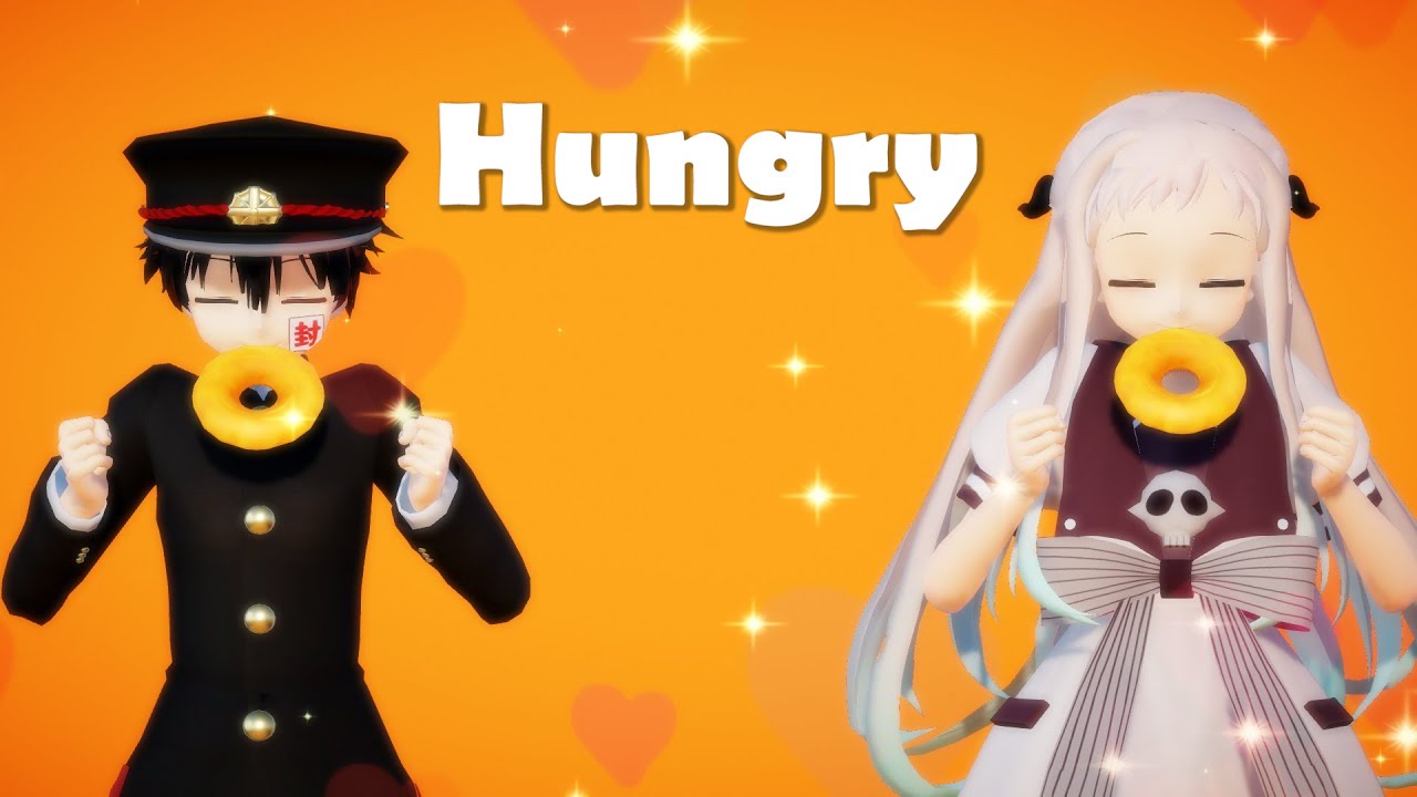 [MMD||Jibaku Shounen Hanako-Kun] Hungry - Yashiro Nene 八尋寧々 & Hanako ...