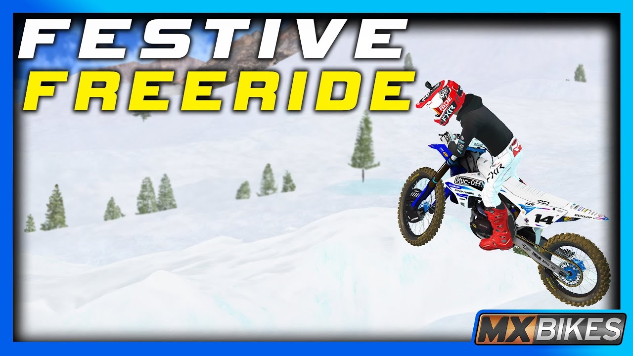 Festive Freeride Track In MX Bikes - YouTube