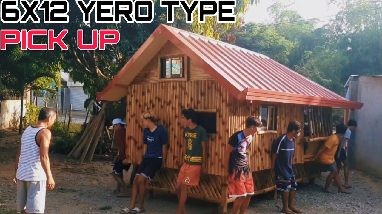 PICK UP 6x12 YERO TYPE BAHAY KUBO - YouTube
