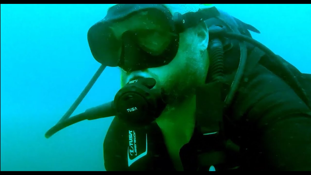 Scuba Diving 18 Miles Offshore In Near ZERO Viz - YouTube