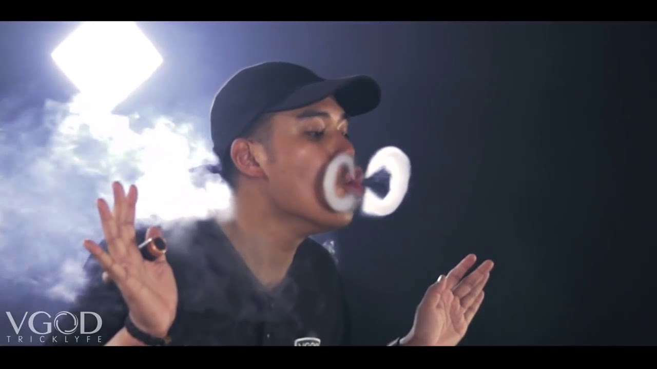 VGOD Vape Trick Tutorials: How To Bow-Tie Split - YouTube