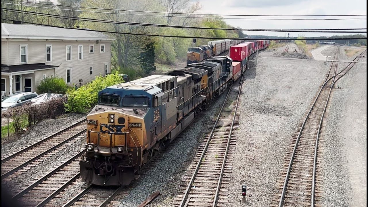 CSX Herman Road & Minoa Over Pass , Some "Good" Shots of CSX Freight - YouTube