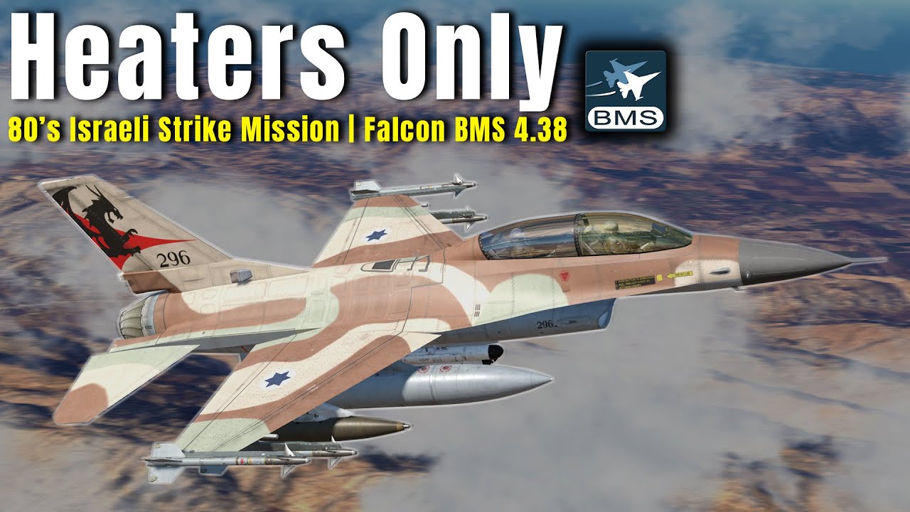 Swarmed by MiG-23s | Falcon BMS Israeli ’80s Campaign - YouTube