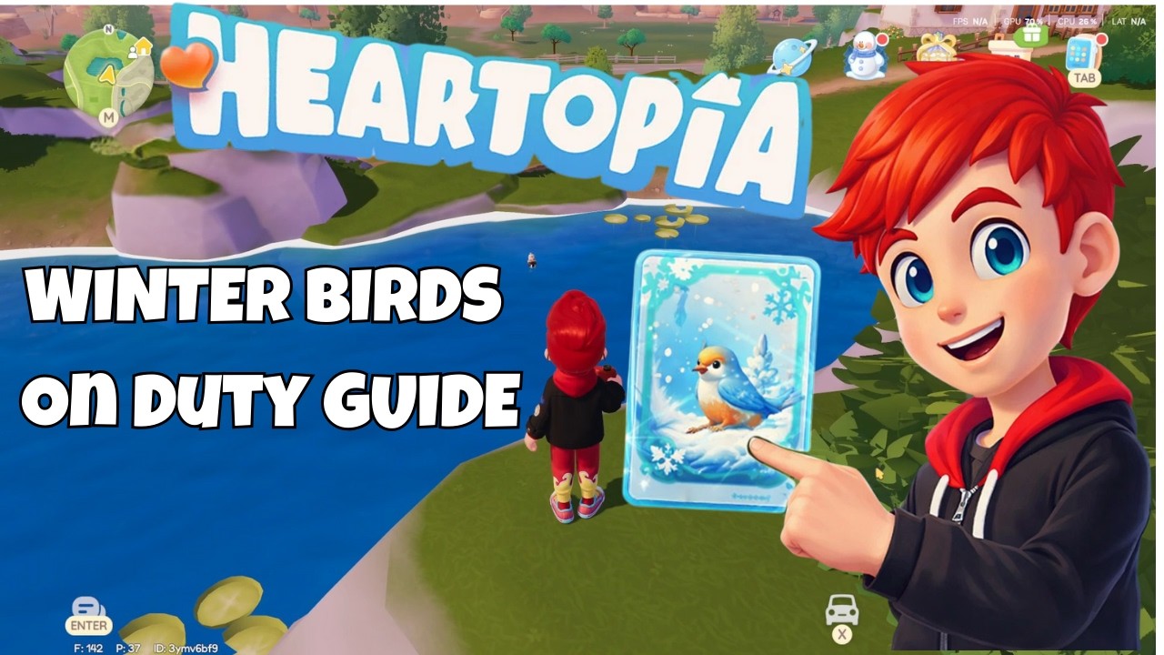 Heartopia Winter Birds On Duty Guide | Submit Any Winter Bird Calling ...