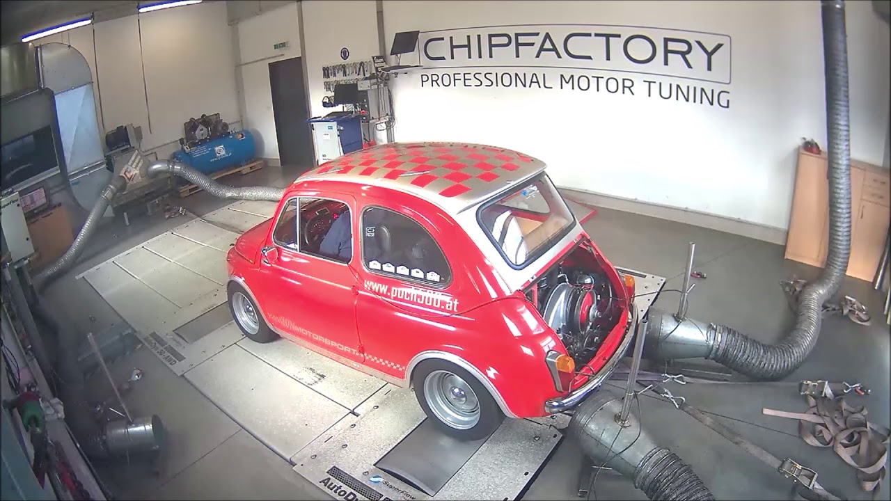 Steyr Puch 500 Engine Tuning with DTAfast ECU - YouTube