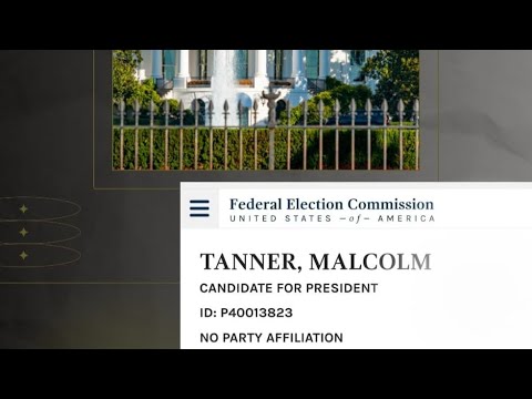 Tanner/Hunt 2024 Presidential Run #drmalcolmtanner - YouTube