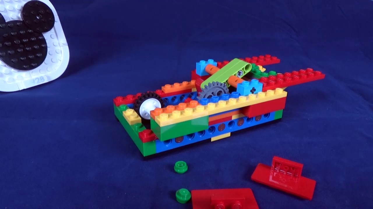 Lego Build: Mickey Mouse in: "Steamboat Willie" - YouTube