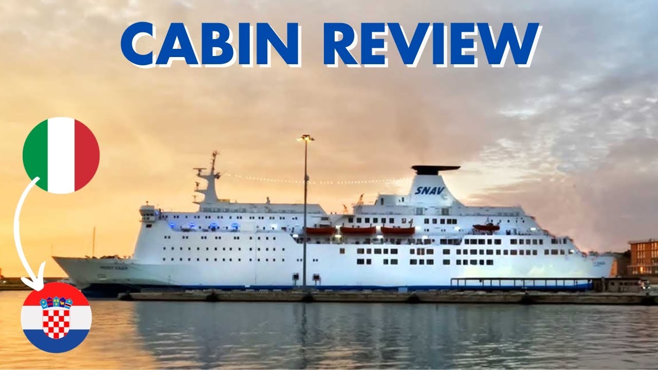 Italy To Croatia By Overnight Ferry. Ancona To Split With SNAV - YouTube