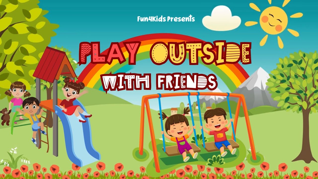 Play Outside Song for Kids | Fun Outdoor Dance & Learning Song! 🌞🎶 # ...