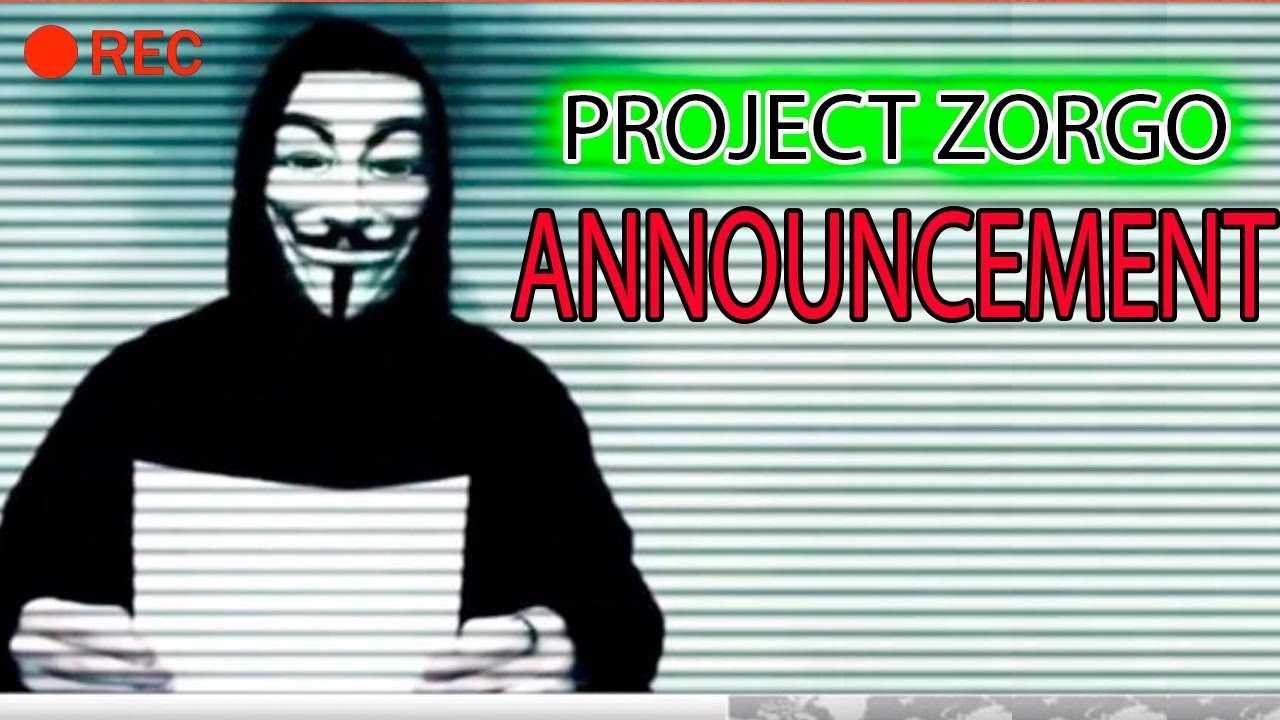 PROJECT ZORGO... **ANNOUNCEMENT** - YouTube