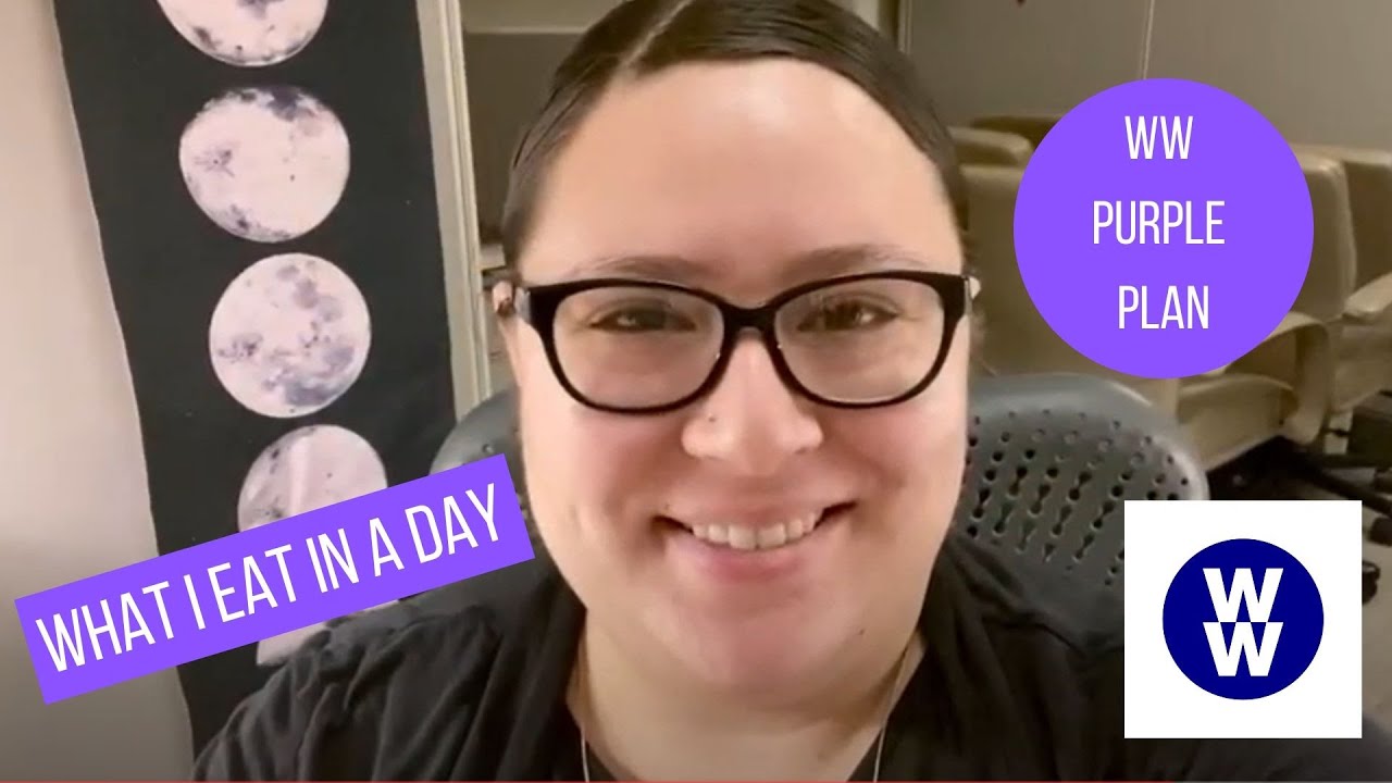 WHAT I EAT IN A DAY ON WEIGHT WATCHERS | WW Purple Plan - YouTube