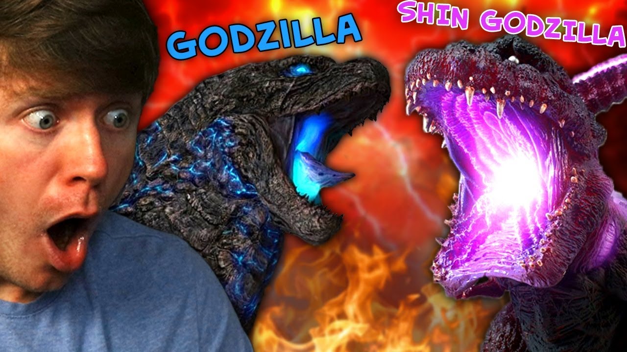 SHIN GODZILLA vs GODZILLA 2014 the REAL FIGHT - YouTube