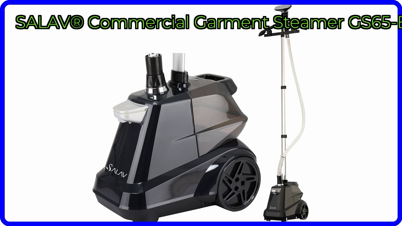 REVIEW (2025): SALAV® Commercial Garment Steamer GS65-BJ. ESSENTIAL ...