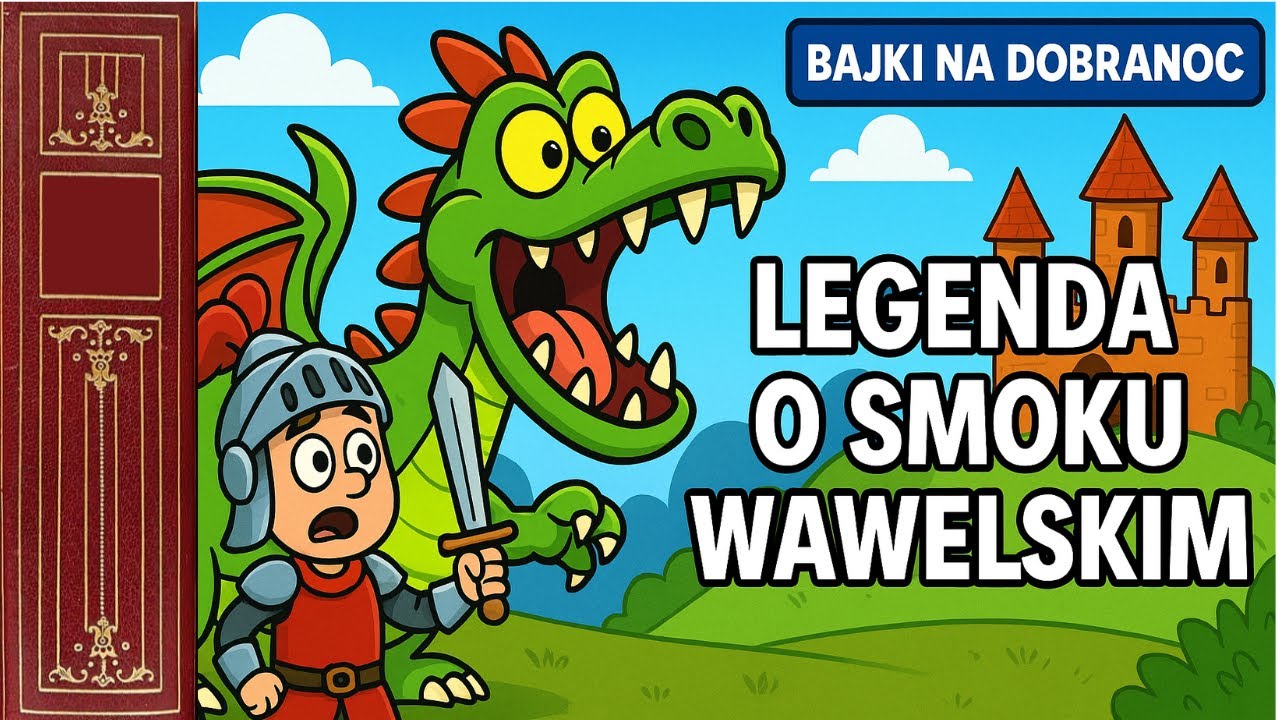 Legenda o Smoku Wawelskim 🐉 | Bajka na dobranoc dla dzieci | Polska ...