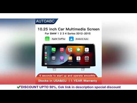 1920*720 Multimedia Touch Screen For BMW 1/2/3/4 Series F20/F21/F22/F30/F31/F32/F33/F34 NB - YouTube