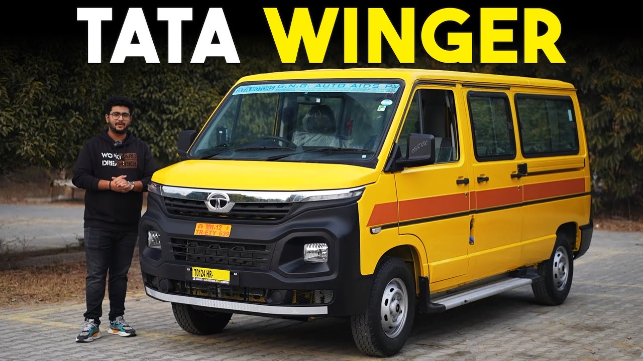 Tata Winger - Walkaround Review with Price, Comfort & All Details - YouTube